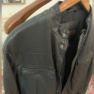 Perry Ellis | Jackets & Coats | Perry Ellis Leather Jacket Sizes Mens ...